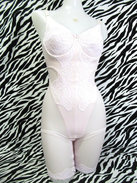 100円スタート r4_2571I C70M MARUKOマルコ ボディスーツ ロング 高級補正下着 ワイヤー入り 花柄レース シルキー光沢 ピンク(Cカップ)｜売買されたオークション情報 ...