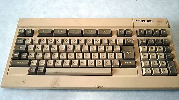 NEC PC－100 キーボード(PS/2キーボード)｜売買されたオークション情報、yahooの商品情報をアーカイブ公開 - オークファン ...