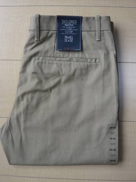 GAP チノパンツ 79×81 TAILORED KHAKIS SLIM FIT(その他)｜売買されたオークション情報、yahooの商品情報をアーカイブ公開 - オークファン（aucfan.com）