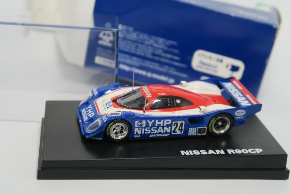 お宝 Q-MODEL 1/43 日産 R90 CP #24 1990 JSPC SERIES CHAMPION M.HASEMI A ...