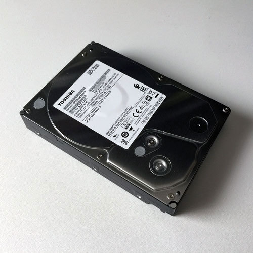 使用時間：15時間 東芝 DT02ABA600V 内蔵 HDD 6TB TOSHIBA ハードディスク DT02-V シリーズ 3.5インチ ...