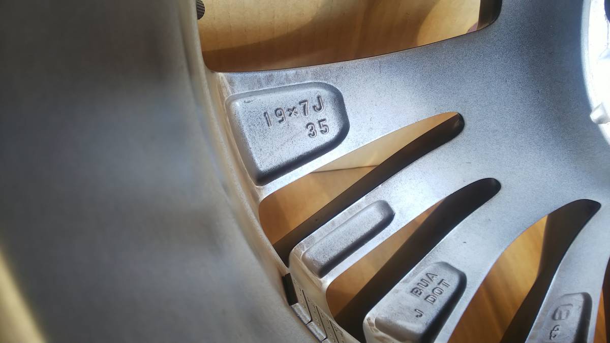 80系 現行ハリアー 純正アルミホイール 19X7J +35 4261A-48290(5穴)｜売買されたオークション情報、yahooの商品情報 ...