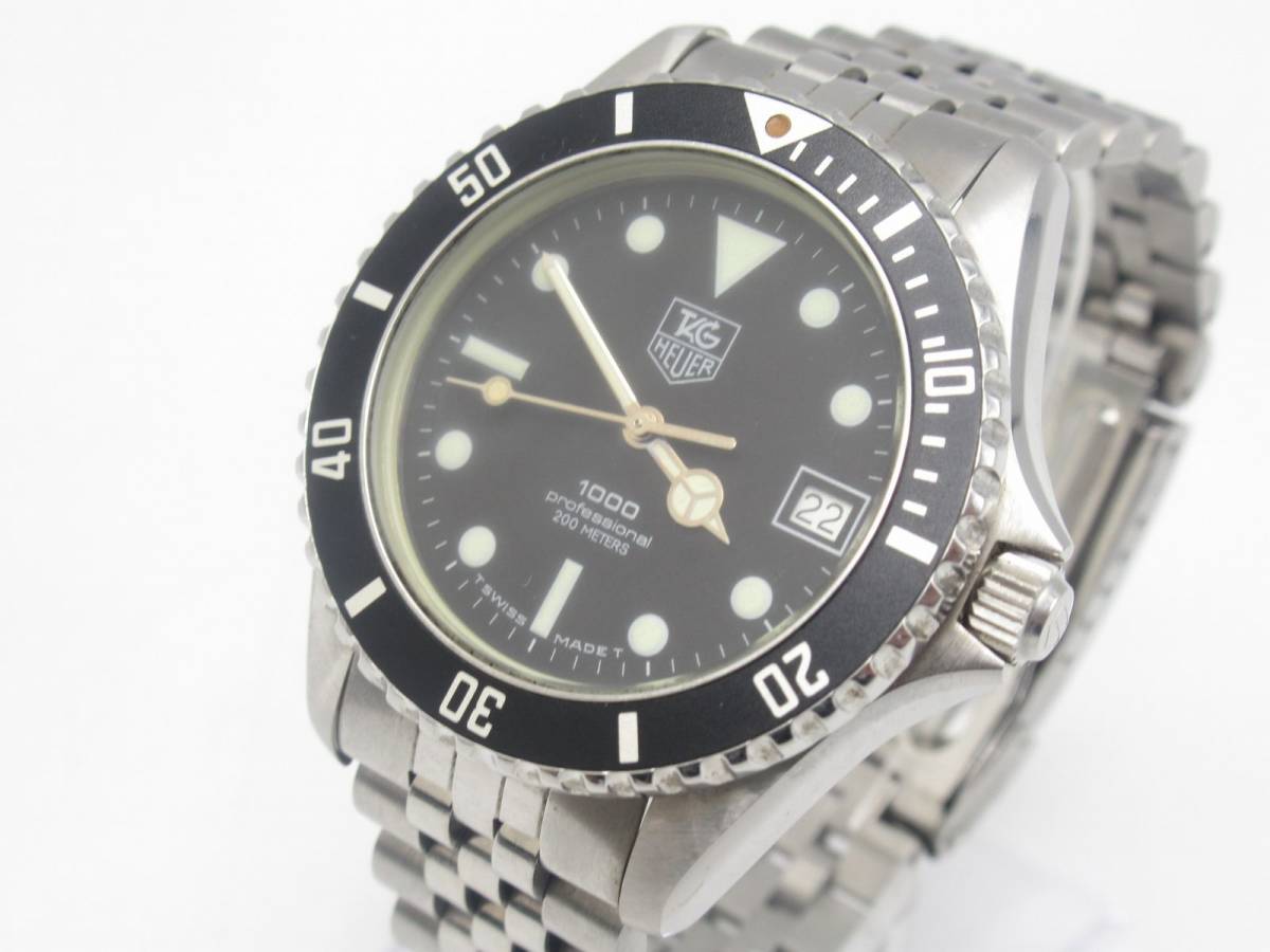 蔵出し屋 うぶ品 TAG HEUER タグホイヤー QZ 1000シリーズ 980.013D Professional 200M(その他)｜売買されたオークション情報、yahooの商品情報を ...