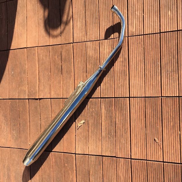 JUN ステンレスインナーメガホンマフラー for スーパーカブ90 HA02(マフラー本体（社外）)｜売買されたオークション情報、yahooの商品情報をアーカイブ公開 - オークファン ...