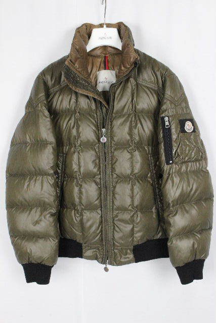 モンクレール MONCLER ワッペン ダウンジャケット カーキ 2 メンズ アウター ダウン ブルゾン ジャンパー ジャンバー E116(2)｜売買されたオークション情報、yahooの商品 ...