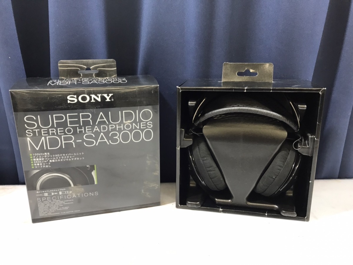 SONY ソニー MDR-SA3000 スーパーオーディオ ステレオ ヘッドフォン(ソニー)｜売買されたオークション情報、yahooの商品情報 ...