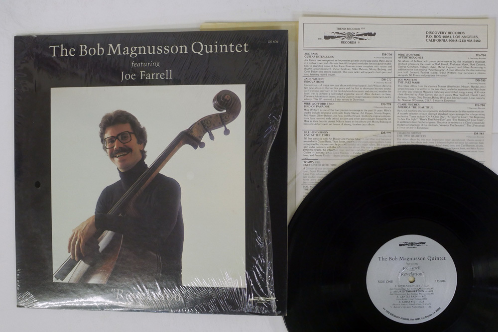 米 BOB MAGNUSSON QUINTET/REVELATION/DISCOVERY DS-804(ジャズ一般)｜売買されたオークション ...