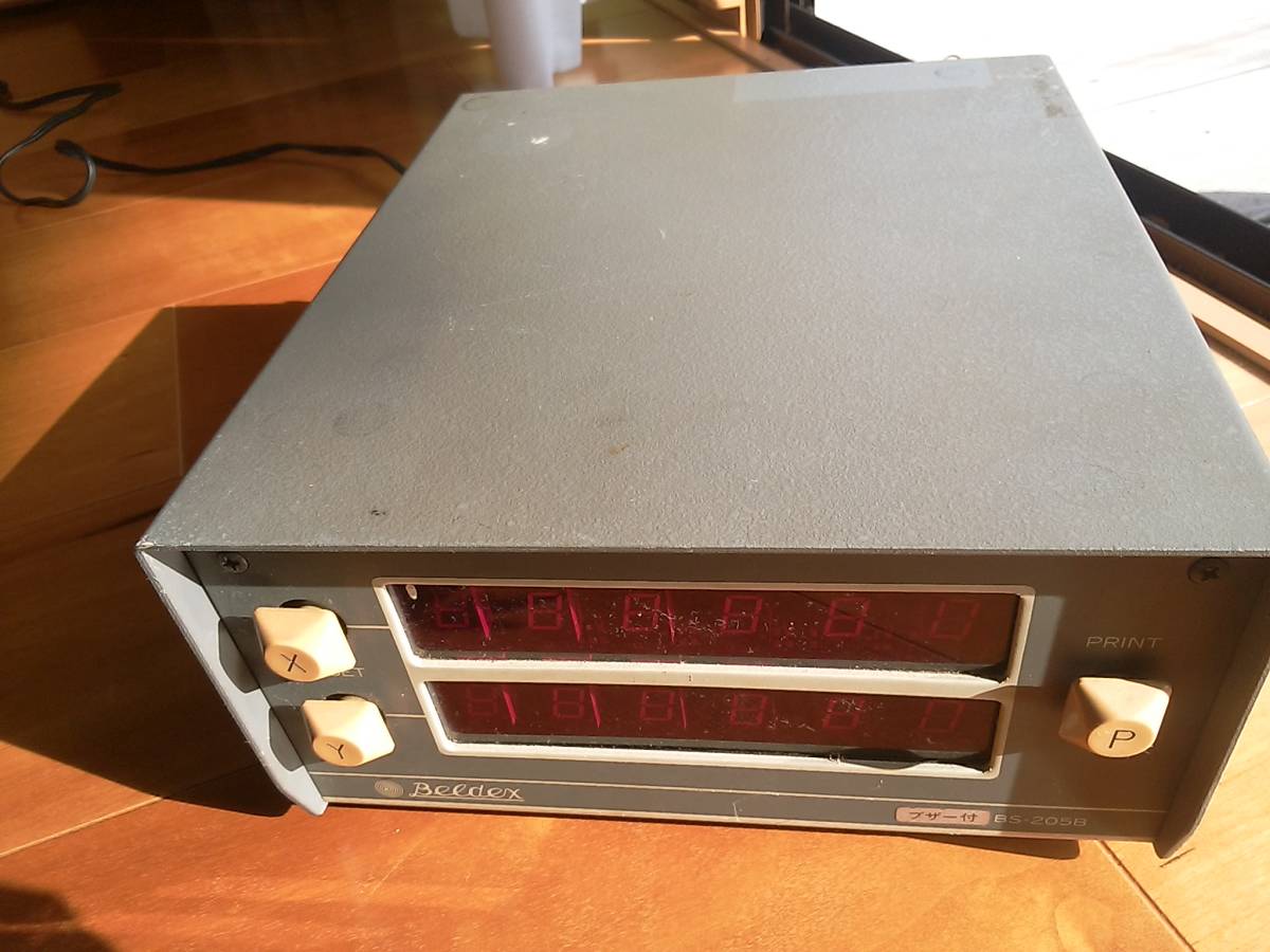 BELDEX SCALE COUNTER 型式BS－205B ブザー付き(フライス盤)｜売買されたオークション情報、yahooの商品情報を ...