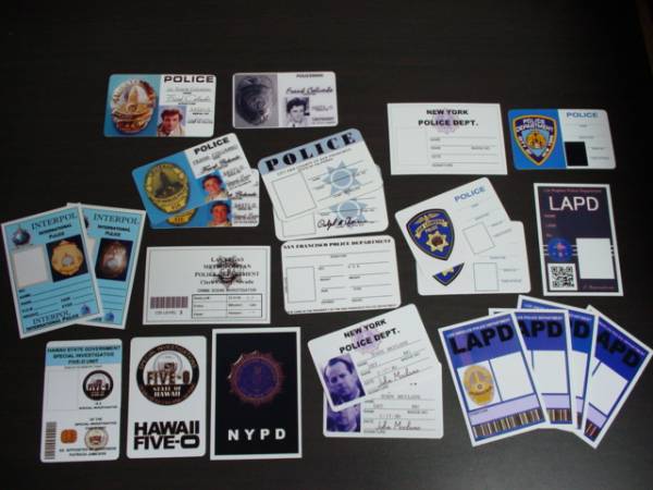 LAPD NYPD SFPD その他いっぱい 警察IDカード訳ありまとめて処分(警察グッズ)｜売買されたオークション情報、yahooの商品情報をアーカイブ公開 - オークファン（aucfan.com）
