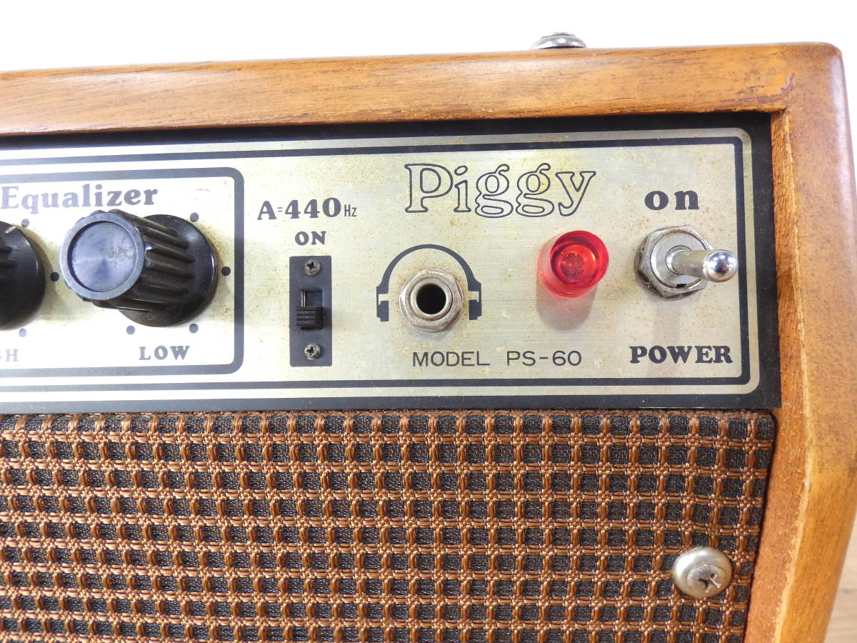Piggy By Prince Amplifier ギターアンプ PS-60 ピギー/コンボタイプ/要メンテナンス 現状品＠100 01 ...