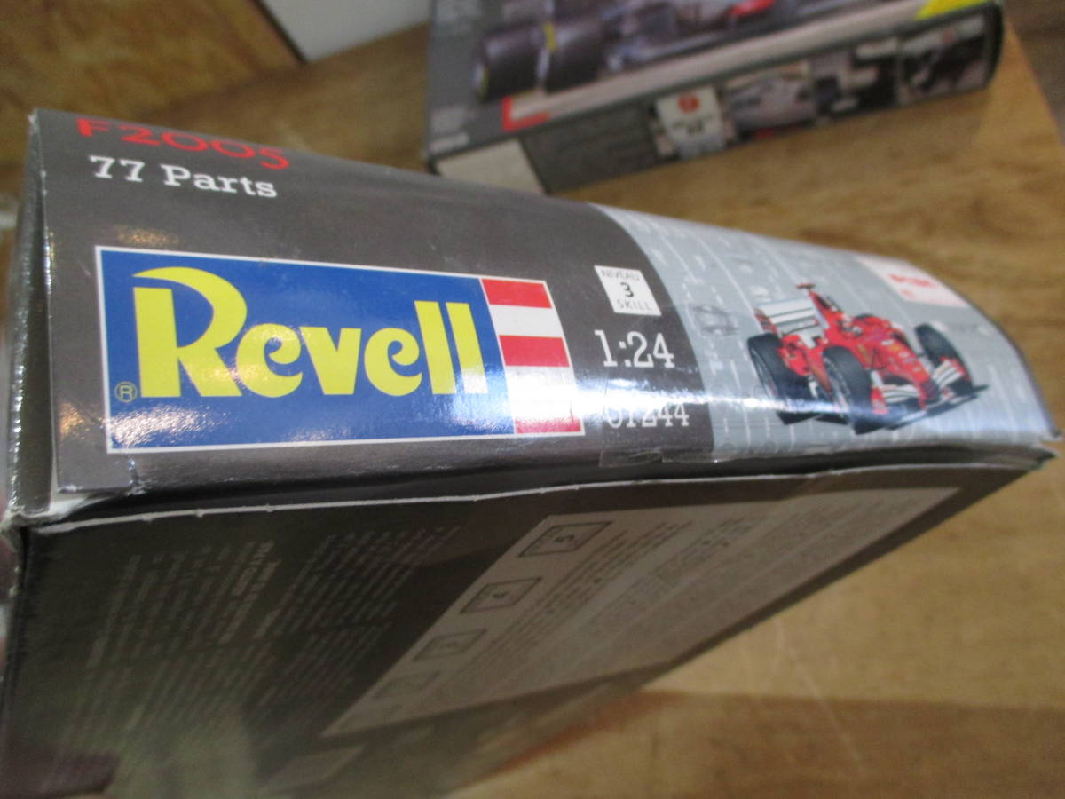 0203 未組み立て 保管品 Revell 1:24 F2005 07244 フェラーリ/Revell McLaren Mercedes ...