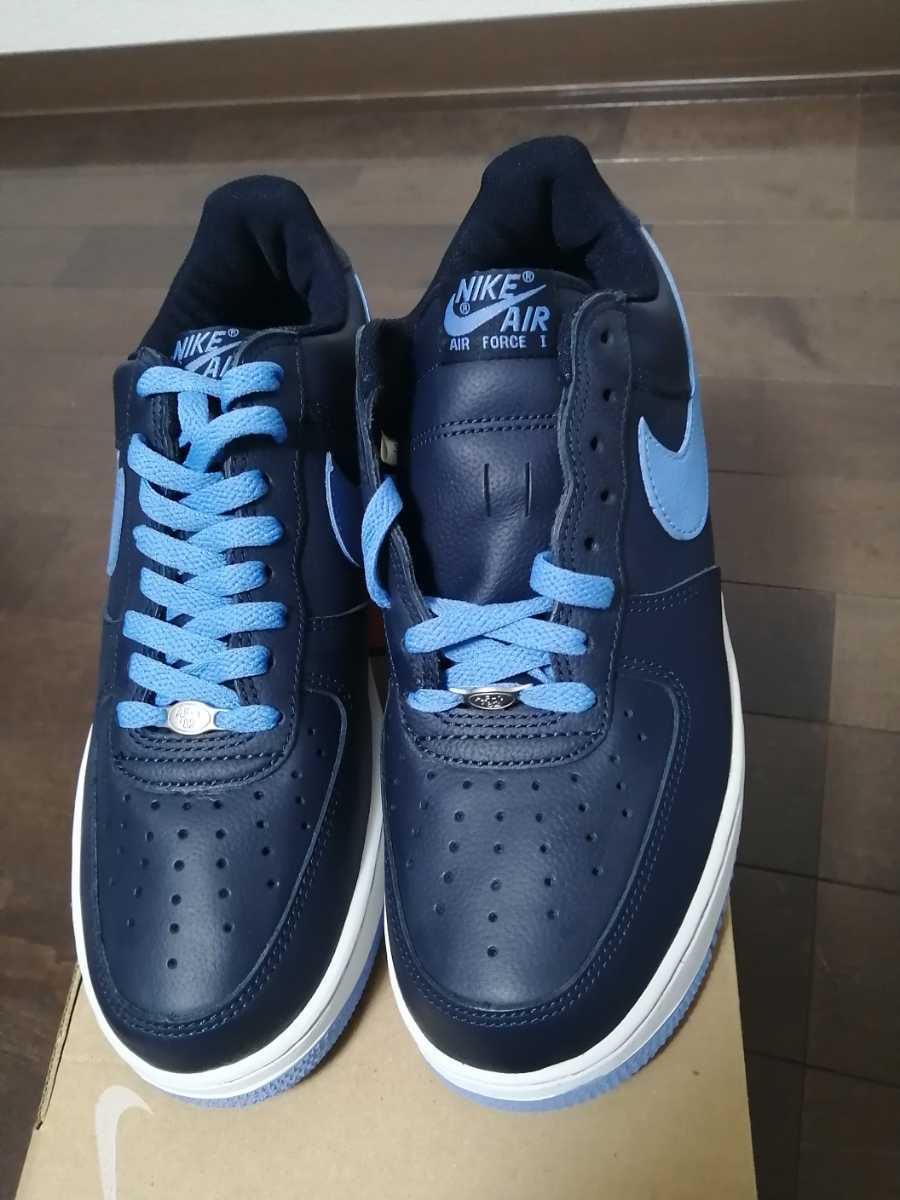 2002年製 NIKE AIR FORCE 1 紺水 US10 28cm OBSIDIAN / COLUMBIA BLUE 624040-441 VINTAGE ビンテージ DEAD ...