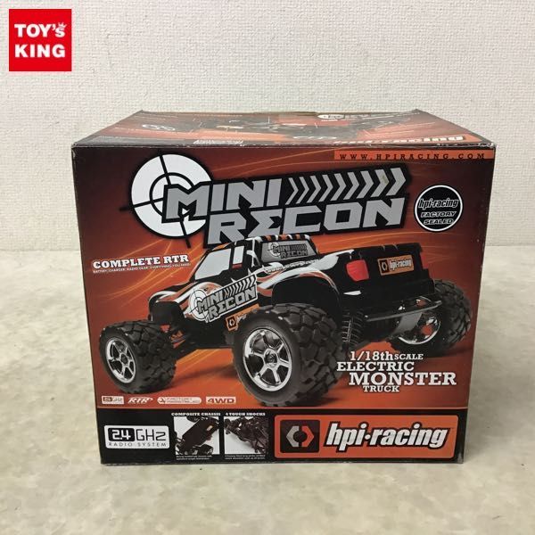 1円 ジャンク hpi racing 1/18 電動RC ラジコン モンスタートラック Mini Recon(その他)｜売買されたオークション ...