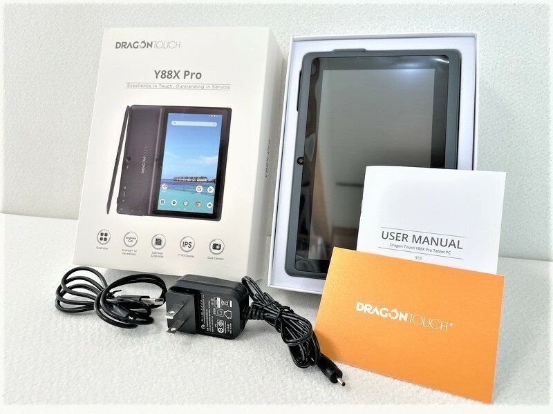品 Dragon Touch タブレット 7インチ Y88X PRO Android 10.0 RAM2GB/ROM32GBメモリ WiFi ...