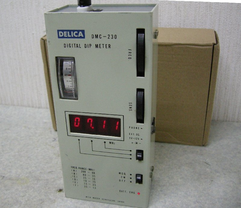 デジタルディップメーター DMC-230 DELICA 三田無線 1.5 200Mhz対応(アクセサリ)｜売買されたオークション情報 ...