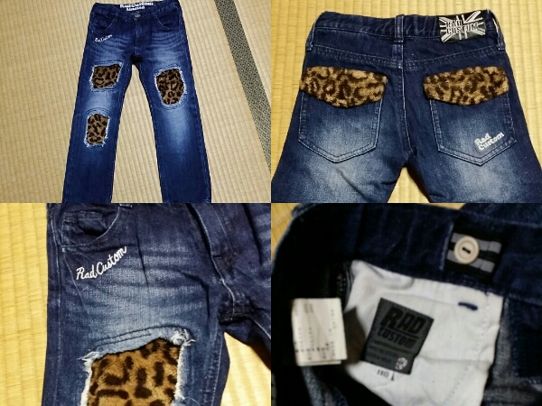 RAD CUSTOM BeBe ジーパン デニム 110(110（105～114cm）)｜売買されたオークション情報、yahooの商品情報をアーカイブ公開 - オークファン（aucfan.com）