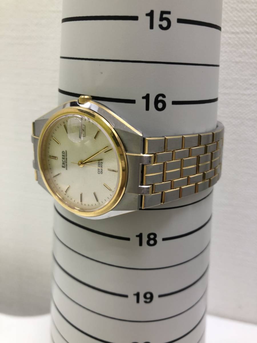 シチズン エクシードCITIZEN EXCEED WATER 10 bar RESIST 5717-F70191(エクシード)｜売買された ...