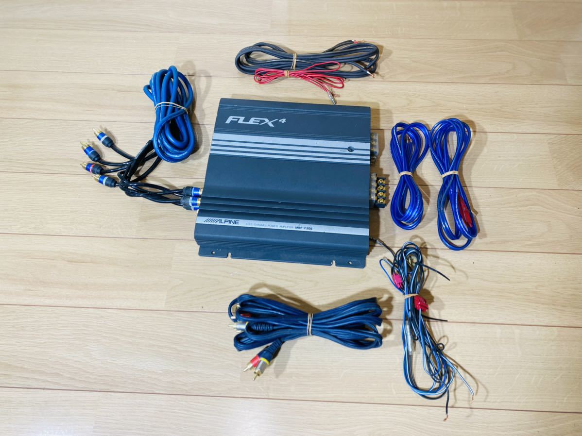 Alpine アルパイン MRP-F300 4/3/2 4/3/2 CHANNEL POWER AMPLIFIER MRP-F306アンプ ...