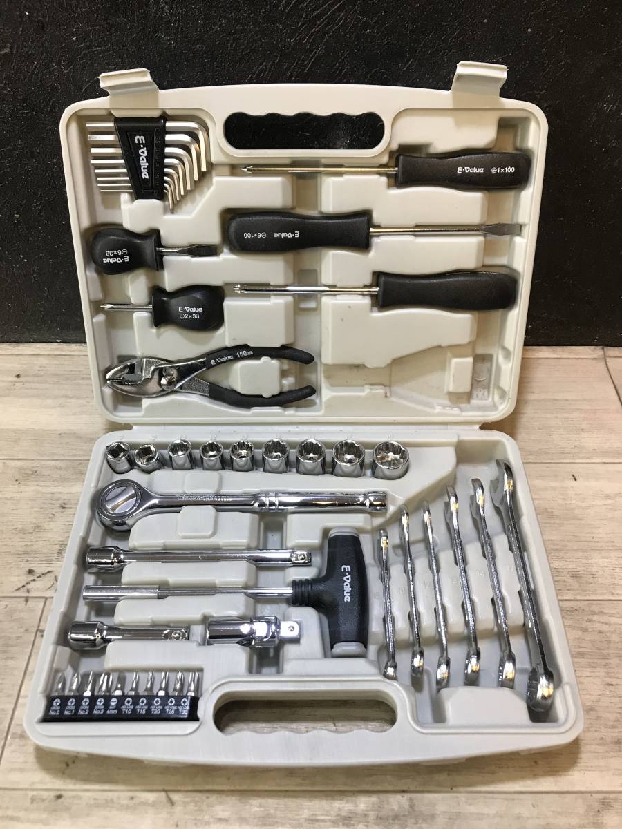 良品 数回使用 E-Value ガレージツールセットJr ETS-45G ラジオペンチ欠品 お買い得商品(工具セット)｜売買されたオークション情報、yahooの商品情報をアーカイブ公開 ...