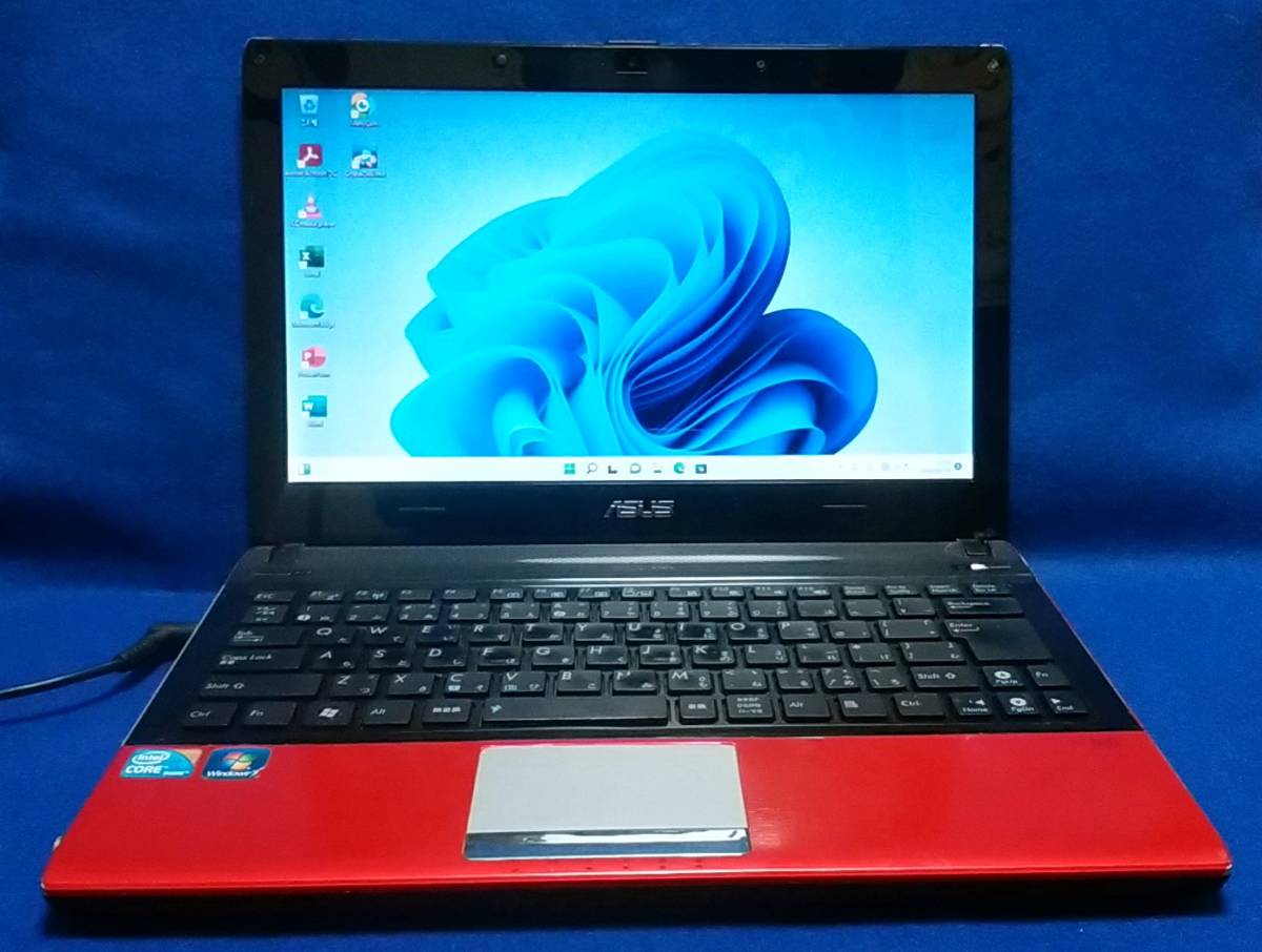 SSD 128GB Webカメラ マイクロソフトOffice 365 ASUS U31F Win11 Core i5 メモリ 4GB 無線 ...