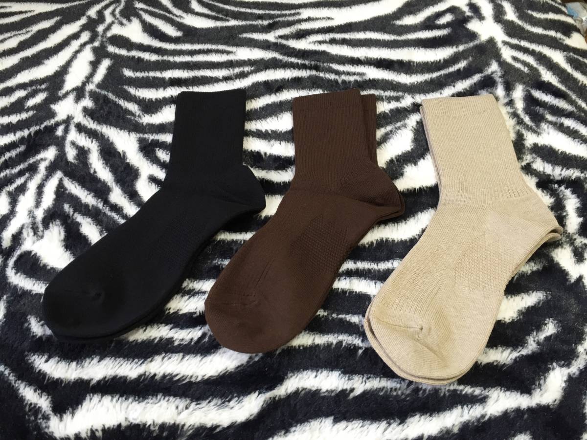 シャルレ レギュラーソックス お得な3足入 3色セット③ HE024 快適靴下 新作 リニューアル(無地)｜売買されたオークション情報、yahooの商品情報をアーカイブ公開 - オークファン ...