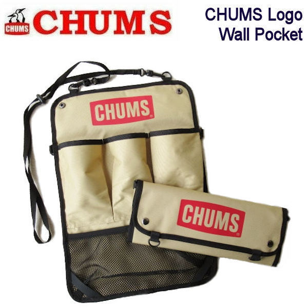 チャムス ロゴウォールポケット CHUMS Logo Wall Pocket CH60-3306 壁掛け収納ケース キャンプ アウトドア ...