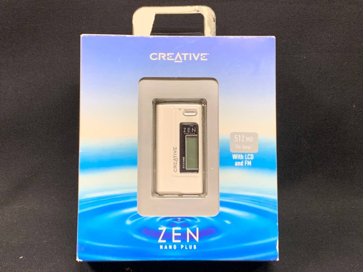 ZEN NANO PLUS 512MB With LCD and FM MP3オーディオプレーヤー デジタルウォークマン M-0406-3 ...