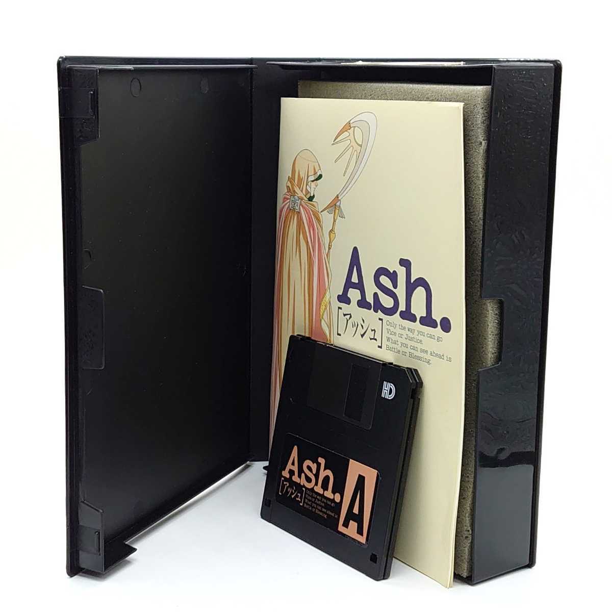 Ash. アッシュ PC-9801 PC98 3.5インチ 2HD 姫屋ソフト NEC EPSON パソコン ソフト ディスク 説明書 昭和レトロ 当時物 年代物 dn-22x194(ゲーム ...