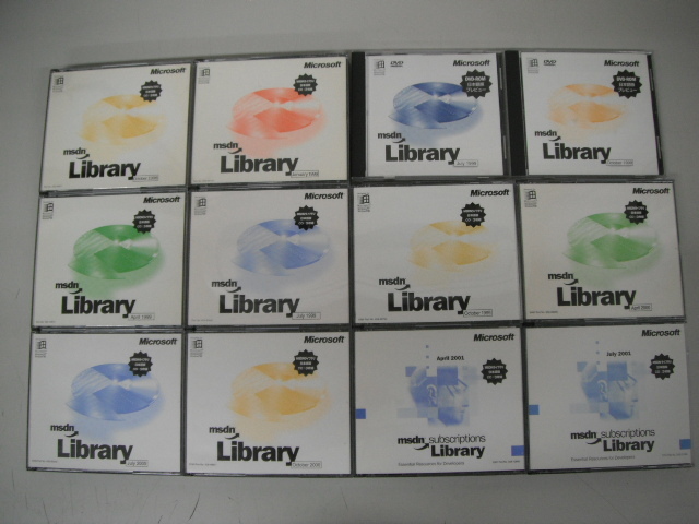 Microsoft MSDN Library 日本語版 / CD-ROM 10枚 / DVD-ROM 2枚 / 現状品(その他)｜売買された ...