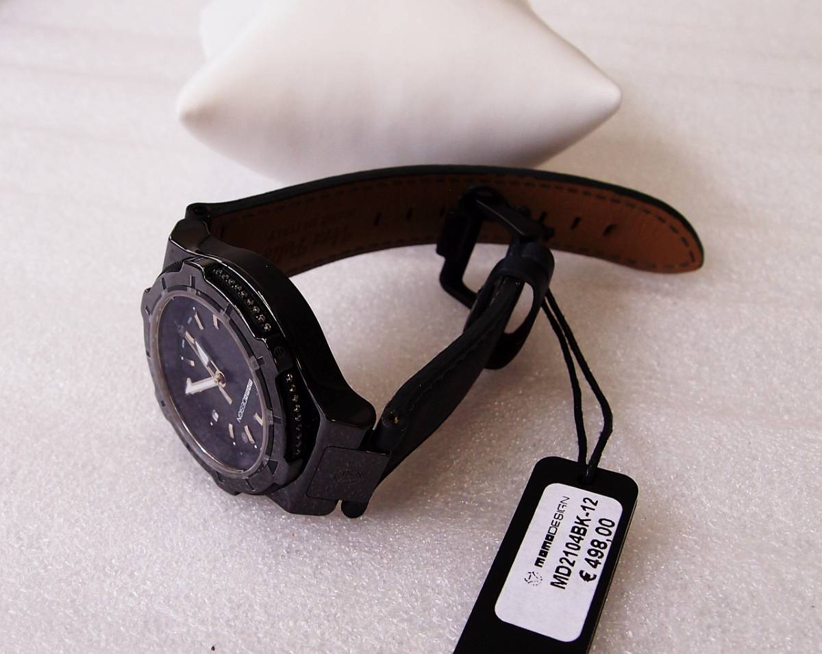 MOMOデザイン 腕時計 MOMO Design Tempest MD2104BK-12(3針＋カレンダー)｜売買されたオークション情報 ...