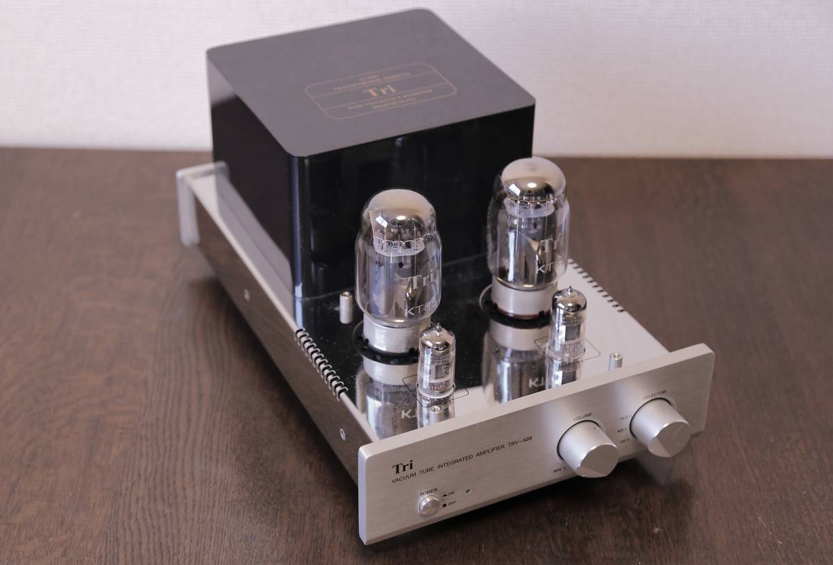 ワンオーナー TRIODE TRV‐A88 トライオード 真空管プリメインアンプ(本体)｜売買されたオークション情報、yahooの商品情報をアーカイブ公開 - オークファン（aucfan.com）