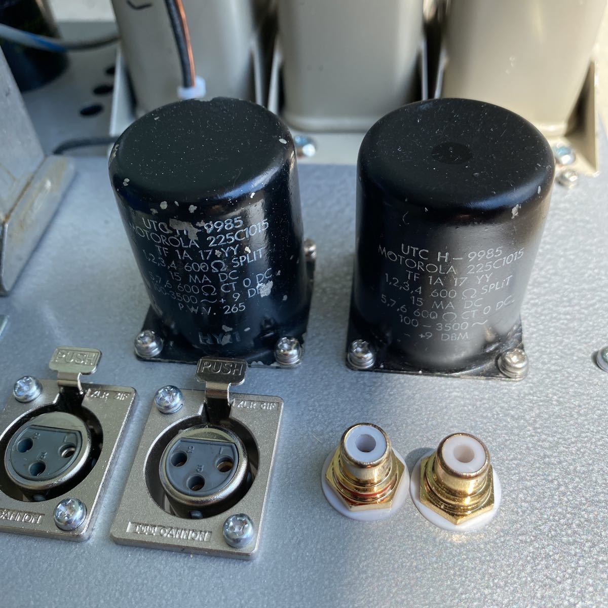 真空管アンプ WESTERN ELECTRIC 259A プリアンプ.ラインアンプ. 80整流 24A.35コンバーチブルUTC 600Ω出力 ...