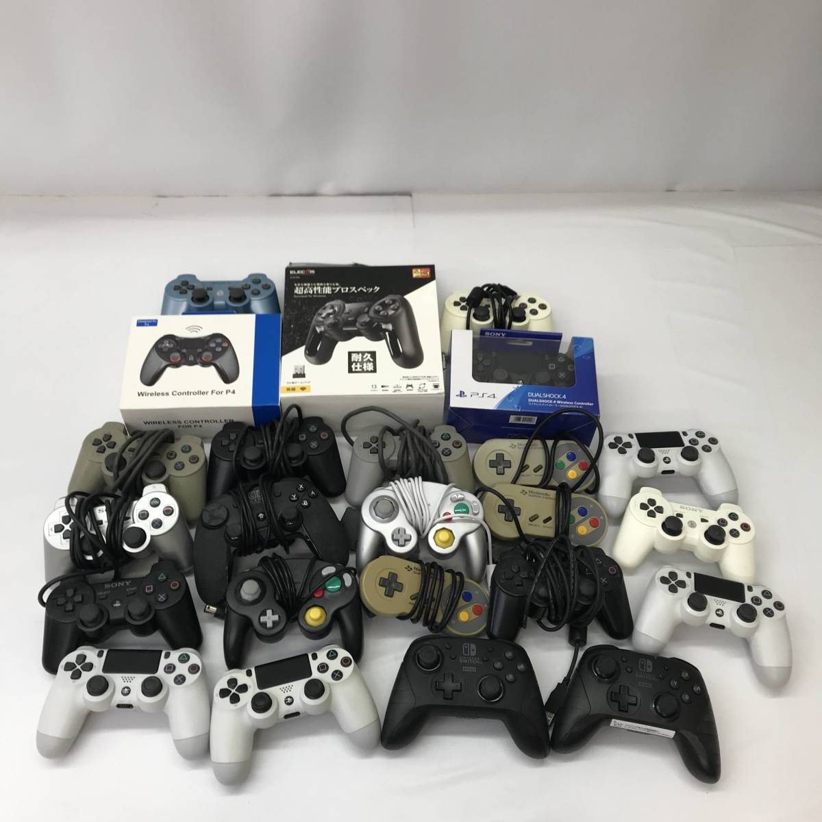 No.4504 1円 ゲーム周辺機器 コントローラーまとめ PS4 ファミコン スイッチ他 ジャンク品(その他)｜売買されたオークション情報、yahooの商品情報をアーカイブ公開 ...