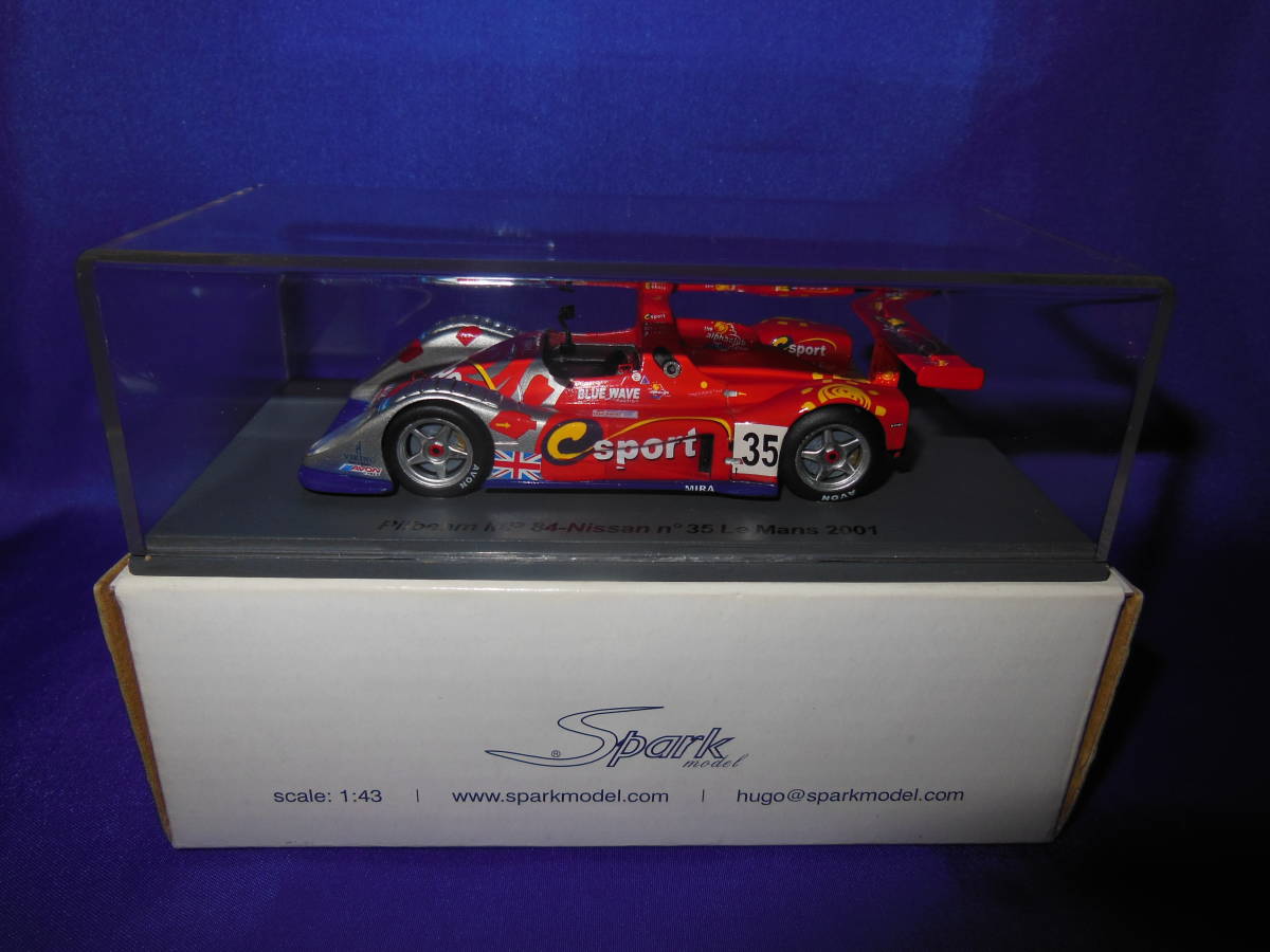 1/43 入手困難 SPARK PILBEAM MP84 NO.35 日産 ル マン 2001年(レーシングカー)｜売買されたオークション情報 ...