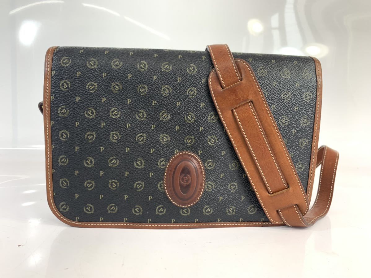 POLLINI ポリーニ フラップpvc ショルダーバッグ ブラック レザー レディース ヴィンテージ(その他)｜売買されたオークション情報、yahooの商品情報をアーカイブ公開 ...