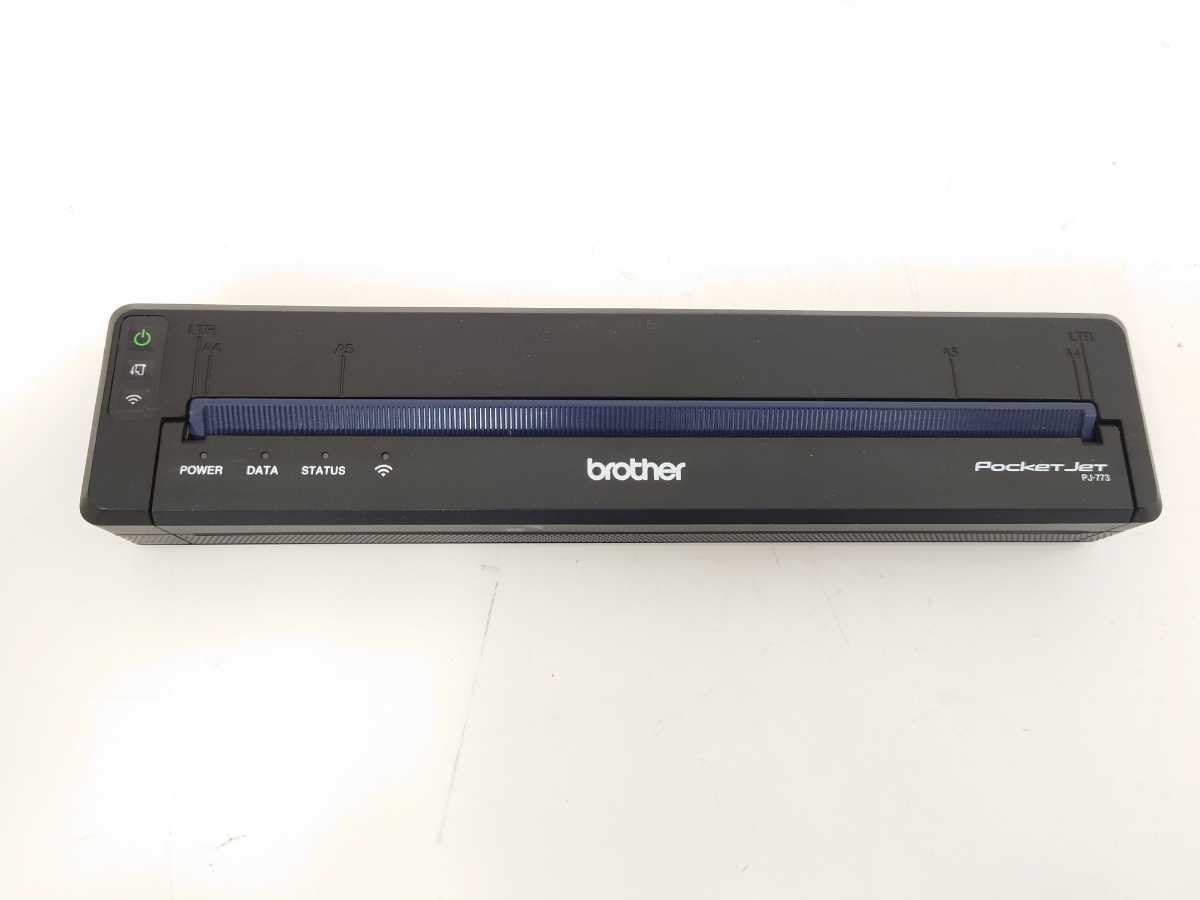 3002 ブラザー brother PJ-773 PocketJet ポケットジェット A4 モバイル感熱式プリンタ プリンター 印刷 ...