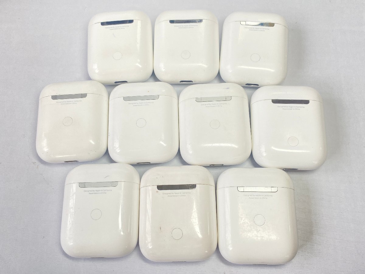 P1625 動品 Apple アップル AirPods エアポッズ /充電ケースのみ A1602 5個 /A1938 5個 10個セット ...
