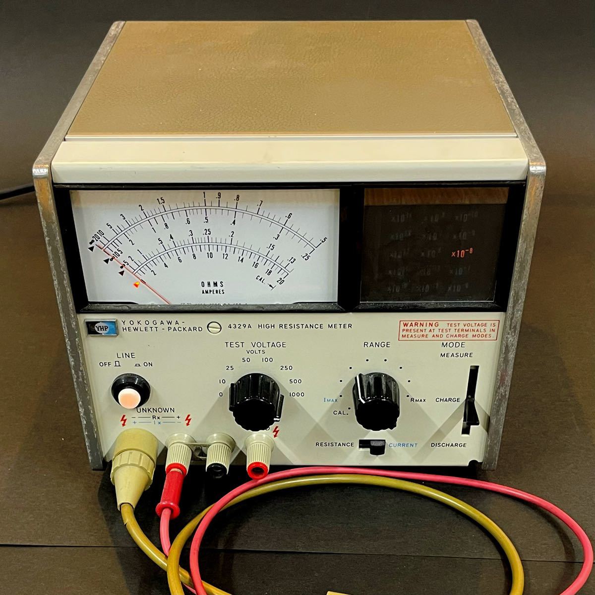 ハイ レジスタンス メータ 4329A HP ヒューレット パッカード YOKOHAWA HEWLETT PACKARD HIGH ...