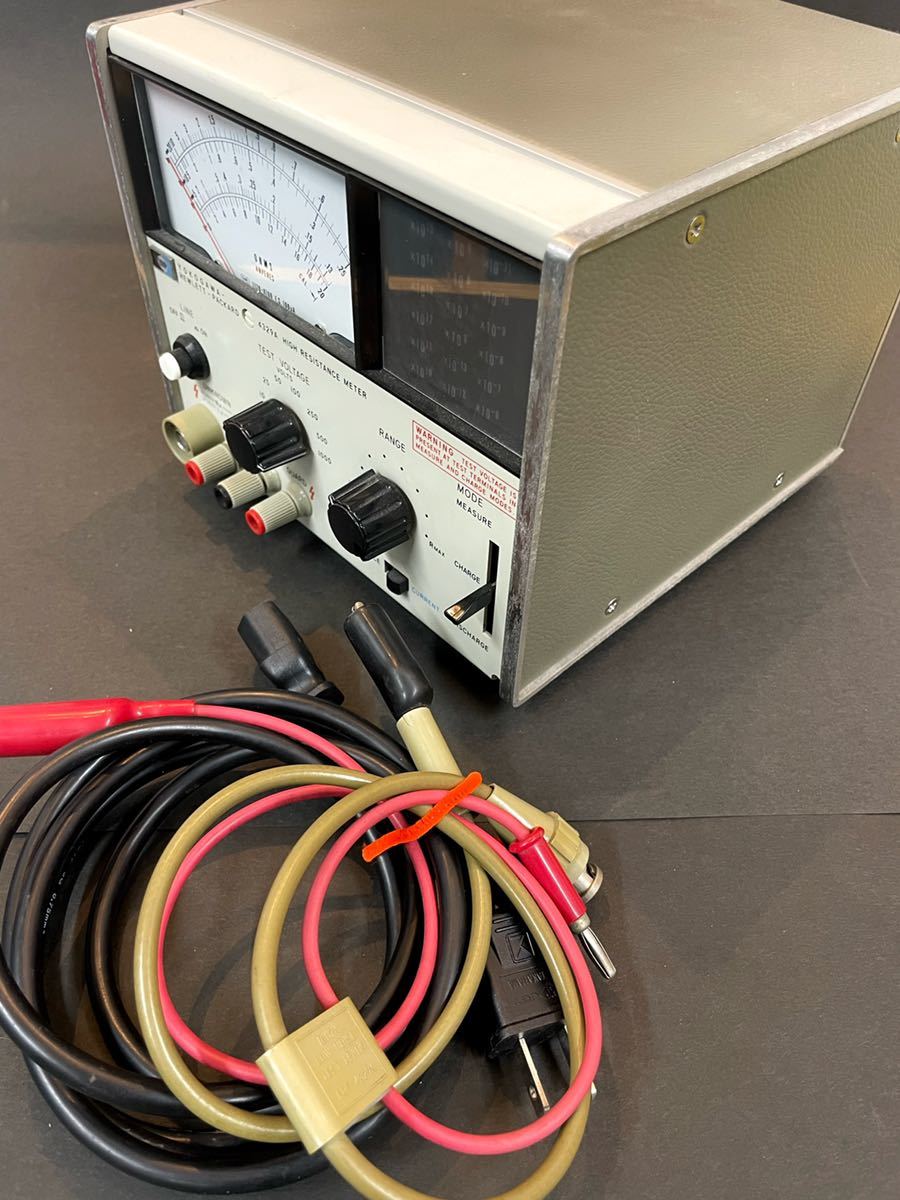 ハイ レジスタンス メータ 4329A HP ヒューレット パッカード YOKOHAWA HEWLETT PACKARD HIGH ...