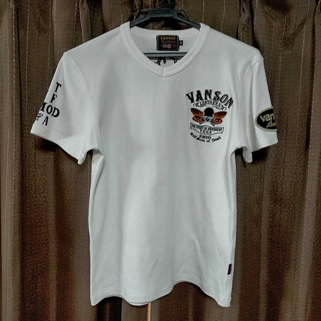 クローズ ワースト バンソン 半袖Tシャツ Mサイズ 白 VANSON CROWS WORST 武装戦線 TFOA EMOD(トップス)｜売買 ...