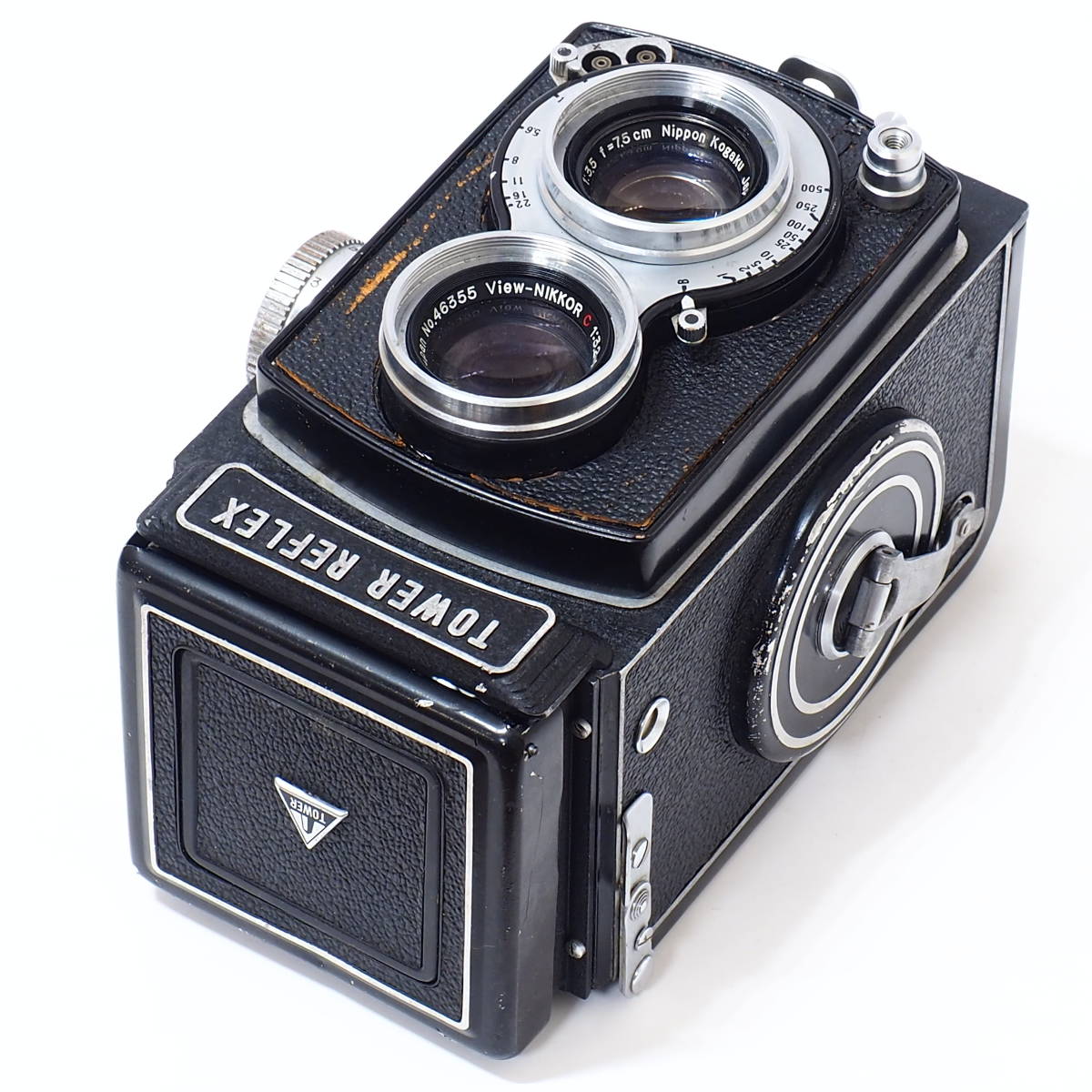 TOWER REFLEX 25 NIKKOR-Q 7.5cm F3.5 Nippon Kogaku Japan by Aires Camera ...
