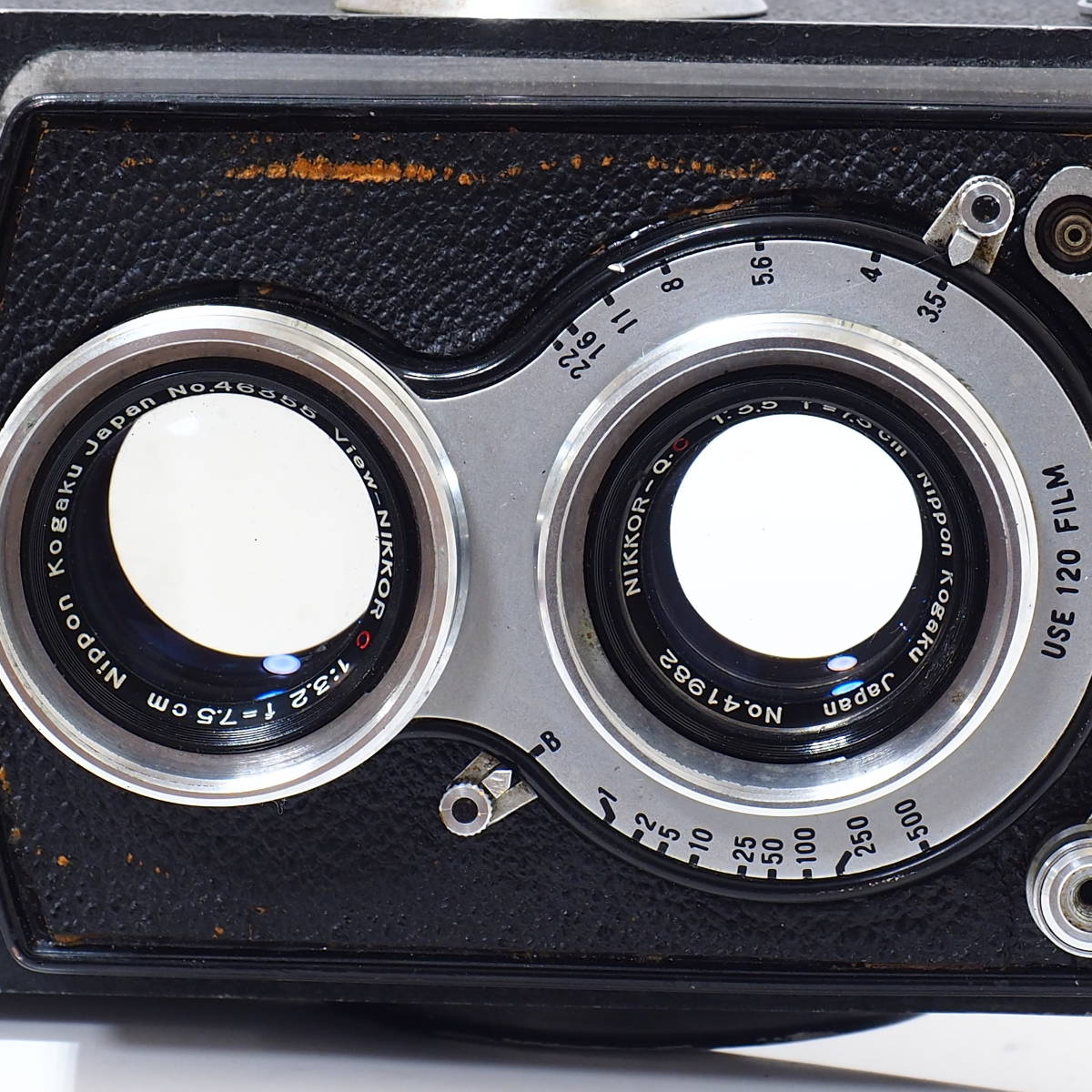 TOWER REFLEX 25 NIKKOR-Q 7.5cm F3.5 Nippon Kogaku Japan by Aires Camera ...