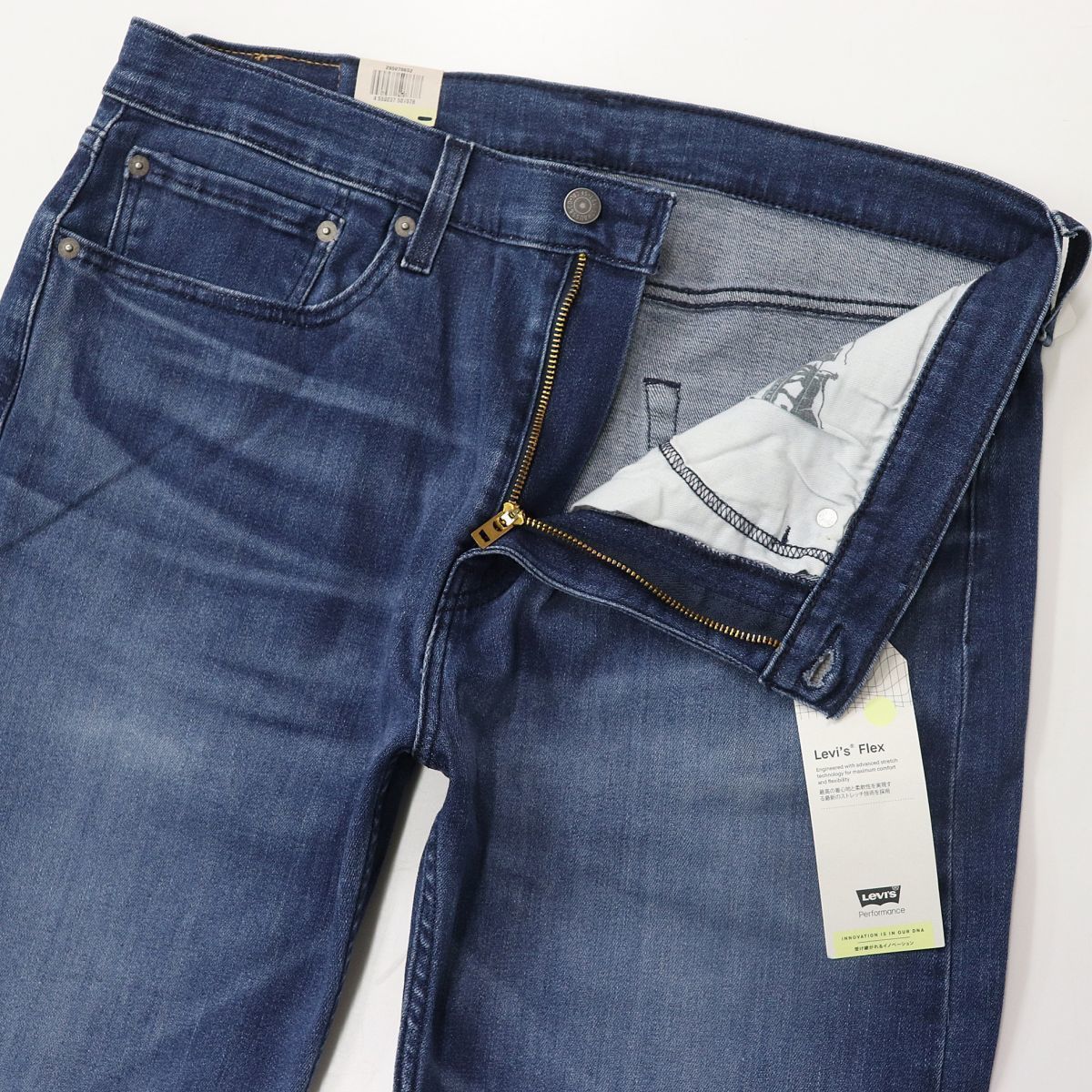 リーバイス Levis 502 FLEX メンズ 定番 ストレッチ テーパード ジーンズ デニム パンツ 33インチ 29507-0652 ...