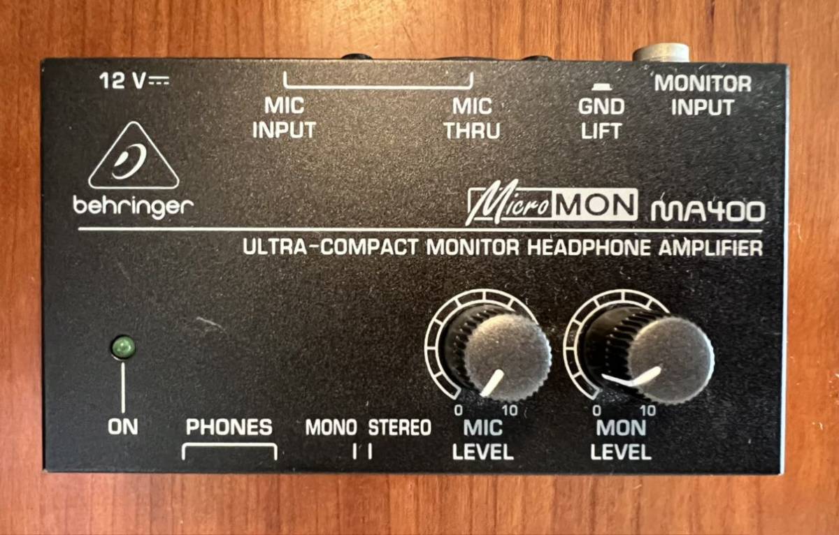 behringer MA400_ULTRA COMPACT MONITOR HEADPHONE AMPRIFIER(その他)｜売買された ...