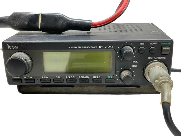 ICOM IC-229 144MHz FM トランシーバー 無線機 ＋HM-58アイコム(その他)｜売買されたオークション情報、yahooの ...