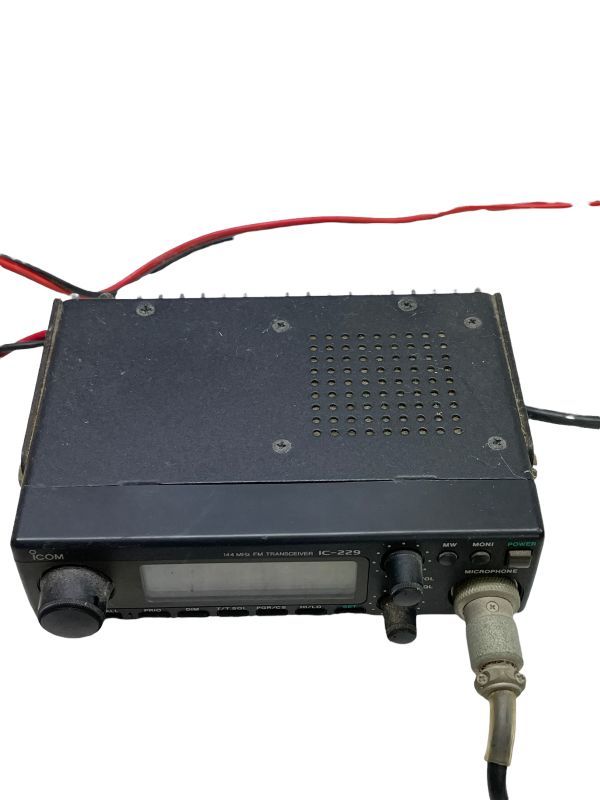 ICOM IC-229 144MHz FM トランシーバー 無線機 ＋HM-58アイコム(その他)｜売買されたオークション情報、yahooの ...