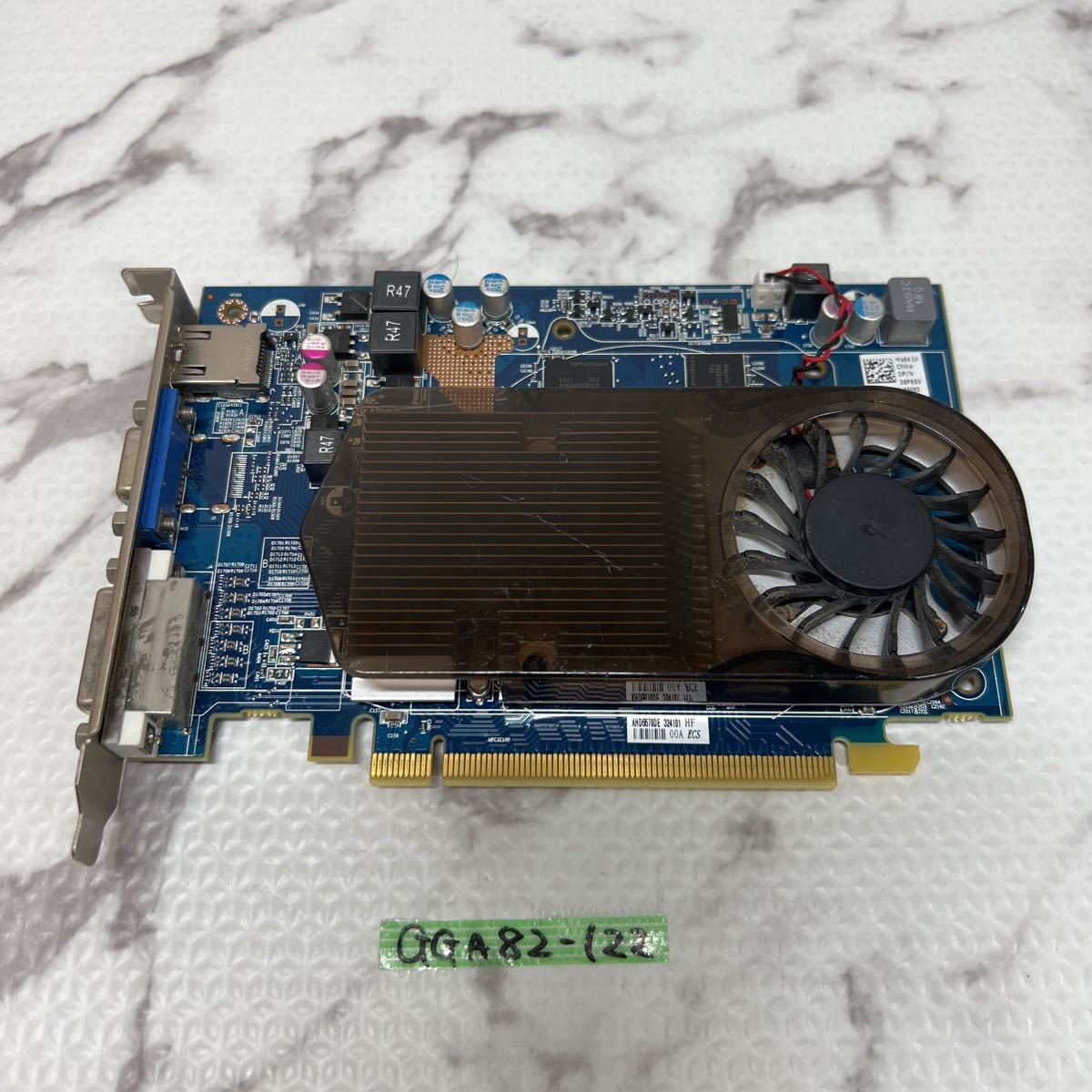 GGA82-122 激安 グラフィックボード DELL ATI Radeon HD 6670 1GB 08F60V 認識.画像出力のみ確認 ...