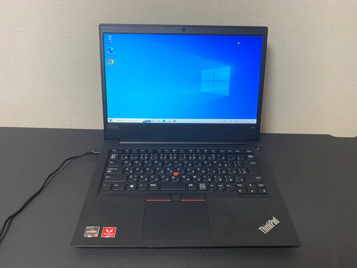 Lenovo ThinkPad E495/ Ryzen 5 3500U 14インチ/ RAM:8G/ SSD:480GB/ Win 10 ...