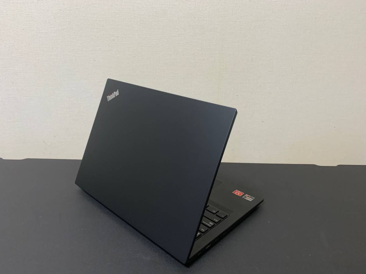 Lenovo ThinkPad E495/ Ryzen 5 3500U 14インチ/ RAM:8G/ SSD:480GB/ Win 10 ...