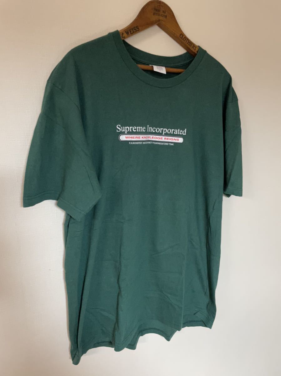 Supreme Inc. Tee 2019FW tシャツ シュプリーム 企業 L(Lサイズ)｜売買されたオークション情報、yahooの商品情報 ...